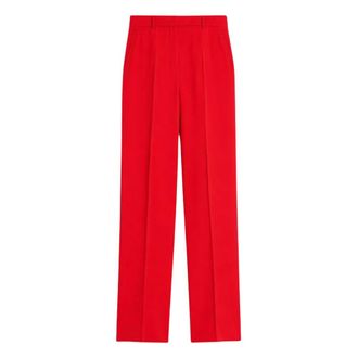 Max Mara Femme, Pantalons, Rouge, Taille: 36 FR Quasar Pantalons