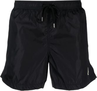 Moncler Homme, Maillots de bain, Bleu, Taille: M Short de bain avec &eacute;cusson logo