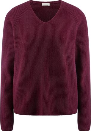 Peter Hahn V-Pullover Peter Hahn lila