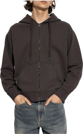 Zadig&Voltaire SweaT-shirt zipp&eacute; Sacha Skull - Homme - Sweatshirts et sweats &agrave; capuche - Brun - Taille: L