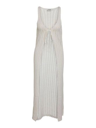 Noisy May Cardigan mit V-Ausschnitt und Bindeband NMLAIKA S/L V-NECK KNIT WAISTCOAT FWD