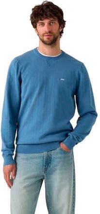 Levi's Lightweight HM Sweater Pull-Over, Sunset Blue, XL Homme