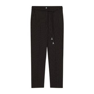 Patrizia Pepe Femme, Pantalons, Noir, Taille: 42 FR Pantalon Cigarette Slim