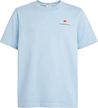 Casablanca Logo Montagne Patch T-Shirt