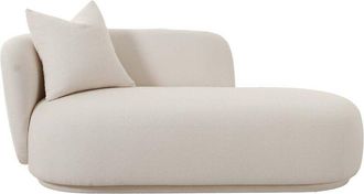 House Nordic Mykonos Sofa, Daybed mit Kissen natur