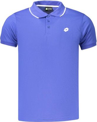 Lotto Homme, Tops, Bleu, Taille: 3XL Polo &agrave; manches courtes