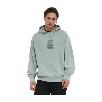 Vans Crash Stack Loose Pullover Hoodie - - Sweatshirts & Hoodies - Herren - Gr&uuml;n - M