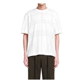 Craig Green Flatlock SS Jersey - - Tops - Herren - Wei&szlig; - L