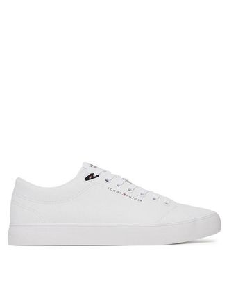 Tommy Hilfiger Sneakers Th Hi Vulc Core Low Lth Ii Ess FM0FM05511 Wei&szlig;