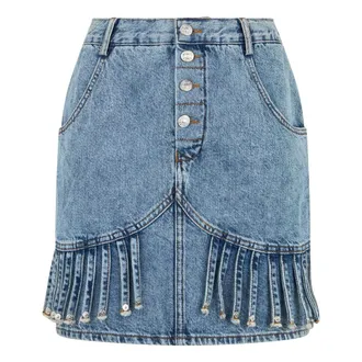 Moschino Damen, R&ouml;cke, Blau, XLGr&ouml;&szlig;e