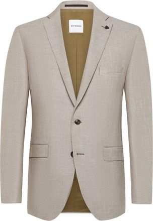 Roy Robson Einreihiges Sakko mit Leinen und fallendem Reverskragen in