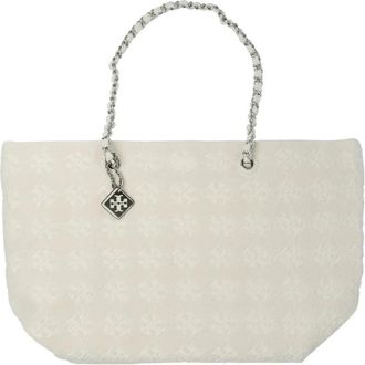 Tory Burch Tory Burch Hobo Bags - Ella Terry Chain Tote - Gr. unisize - in Grau - f&uuml;r Damen