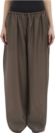 Entire studios Entire Studios, Femme, Pantalons, Brun, Taille: 36 FR Pantaloni Vento Wide Leg
