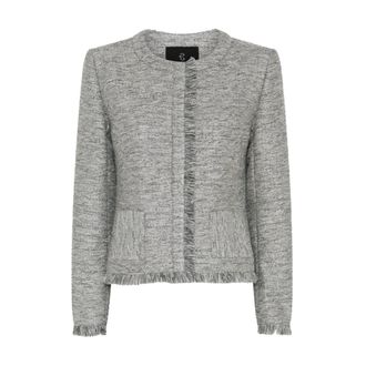 Bruuns Bazaar Femme, Vestes, Gris, Taille: 44 FR Tweed Vestes
