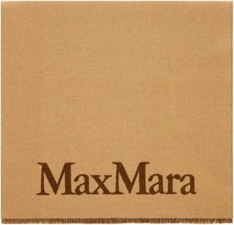 Max Mara Mxatenue Schal - - Accessories - Damen - Beige - ONE SIZE