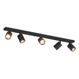 Top-Light Top-light - Top light track kora 1208 5 ne gu10 led plafonnier mural moderne avec spots orientables