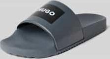 HUGO BOSS Badeschuhe mit Logo Print Modell TIMEIN_SLID_PH