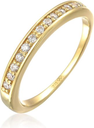 Elli Ringe - Ring Topas Edelstein Memoire 375 Gelbgold - Gr. 58 MM - in Gold - für Damen