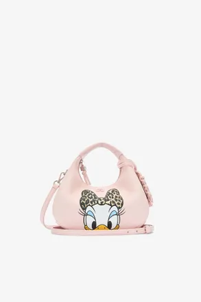 Ganni Mini sac hobo rose Daisy Duck - Pour Femme