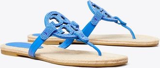Tory Burch Damen Miller Espadrille mit Perlen