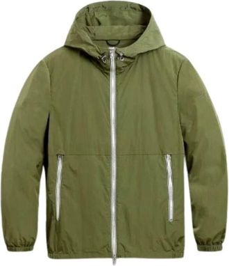 Woolrich Homme, Vestes, Vert, Taille: S Veste coupe-vent