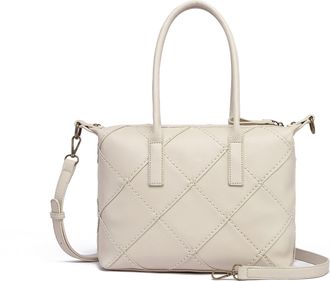 Collezione Alessandro Schultertasche Patches mit modischen Patchwork-Nähten 33cm x 25cm x 10cm