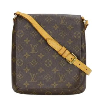 Louis Vuitton Sac bandouli&egrave;re vintage en toile Pre-owned - Femme - Pre-owned - Brun - Taille: ONE Size