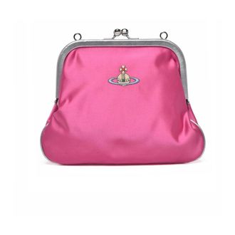 Vivienne Westwood Femme, Sacs, Rose, Taille: ONE Size Tracolla in Satin