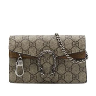 Gucci Sac bandouli&egrave;re vintage doccasion - Femme - Pre-owned - Beige - Taille: ONE Size