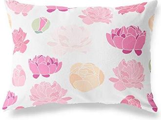 Bonamaison Le Jardin du Lin Kissen Zierkissenbezug Zufälliges Muster Kissenbezug, Weich Bequem, Für Zuhause Autos Büro Sofa Wohnzimmer Couch Schlafzimmer Dekor, 