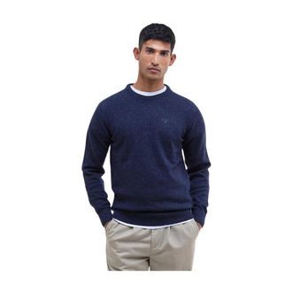 Barbour Tisbury Rundhals-Pullover - - Knitwear - Herren - Blau - L