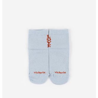 Victoria VICTORIA THINGS CHAUSSETTE BAREFOOT COTON LUREX LOVE 9226044