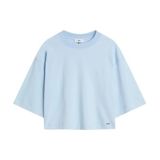 Cinque Cinque, Femme, Tops, Bleu, Taille: 40 FR Citia T-Shirt