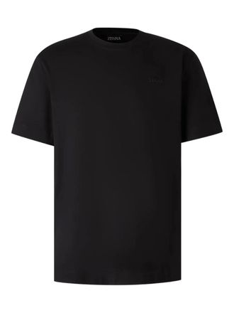 Ermenegildo Zegna t-shirt en coton - Noir