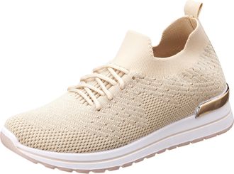 Terre de Marins Damen Royan Sneaker, Gold, 38 EU