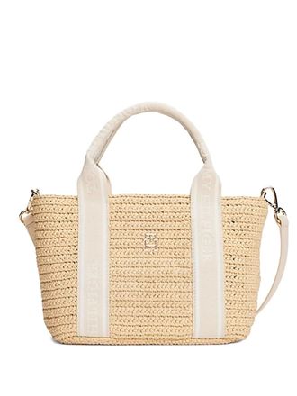 Tommy Hilfiger sac cabas à design tissé - Tons neutres