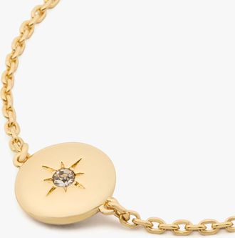 Kate Spade New York Kate Spade The Color Spark Collection Clear Inspire Medaillon-Armband f&uuml;r Frauen in Klar
