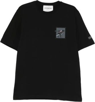 Iceberg Homme, Tops, Noir, Taille: S T-Rex Tee