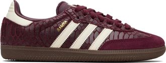 adidas Low-Top Sneaker - Samba Og W Maroon/crewht/goldmt - Gr. US_10_5 - in Rot - f&uuml;r Damen