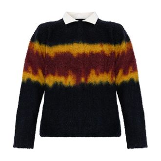 sacai Herren, Strickwaren, Blau, SGr&ouml;&szlig;e