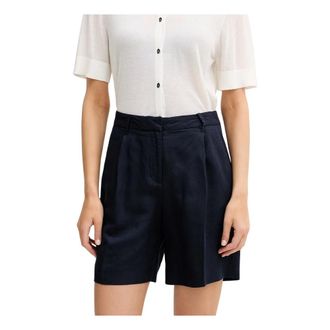 GANT Ma&szlig;geschneiderte Leinenmischung Shorts - - Shorts - Damen - Blau - XS