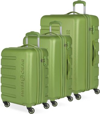 Swiss Gear 7366 3-teiliges Spinner Gep&auml;ck-Set Lime
