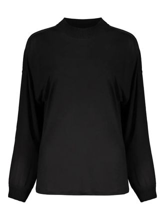 Herno Pullover mit lockerem Schnitt - Schwarz