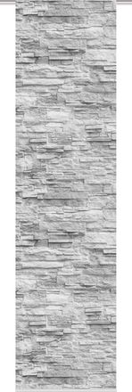 Home Fashion Home fashion SCHIEBEVORHANG DEKOSTOFF Digitaldruck WALLI, Stoff, anthrazit, 245 x 60 cm