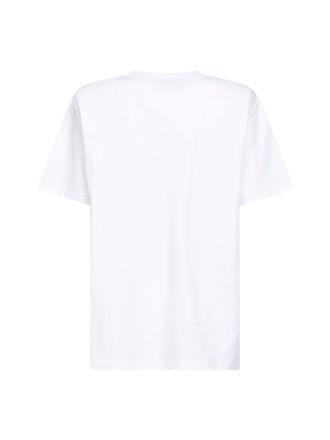 Gucci Womens White Cotton Jersey Embroidered T-Shirt T-Shirts & Jerseys