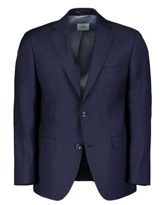 Roy Robson Anzugsakko aus Schurwolle mit Pinpoint-Muster, Slim Fit in