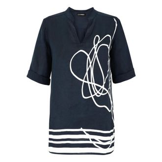Doris Streich Damen, Blusen & Hemden, Blau, 3XLGr&ouml;&szlig;e