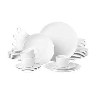 SELTMANN WEIDEN Kombiservice 30-tlg. | Liberty wei&szlig; | Seltmann Weiden