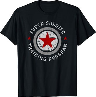 MARVEL Winter Soldier Super Soldier Training Program T-Shirt