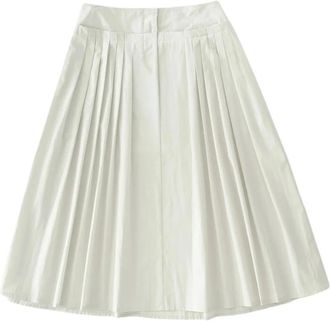 STUDIO NICHOLSON Femme, Jupes, Beige, Taille: 36 FR Agat Skirt